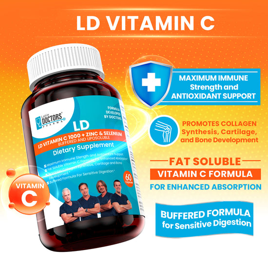 LD VITAMIN C 1000 + ZINC & SELENIUM – Latin Doctors