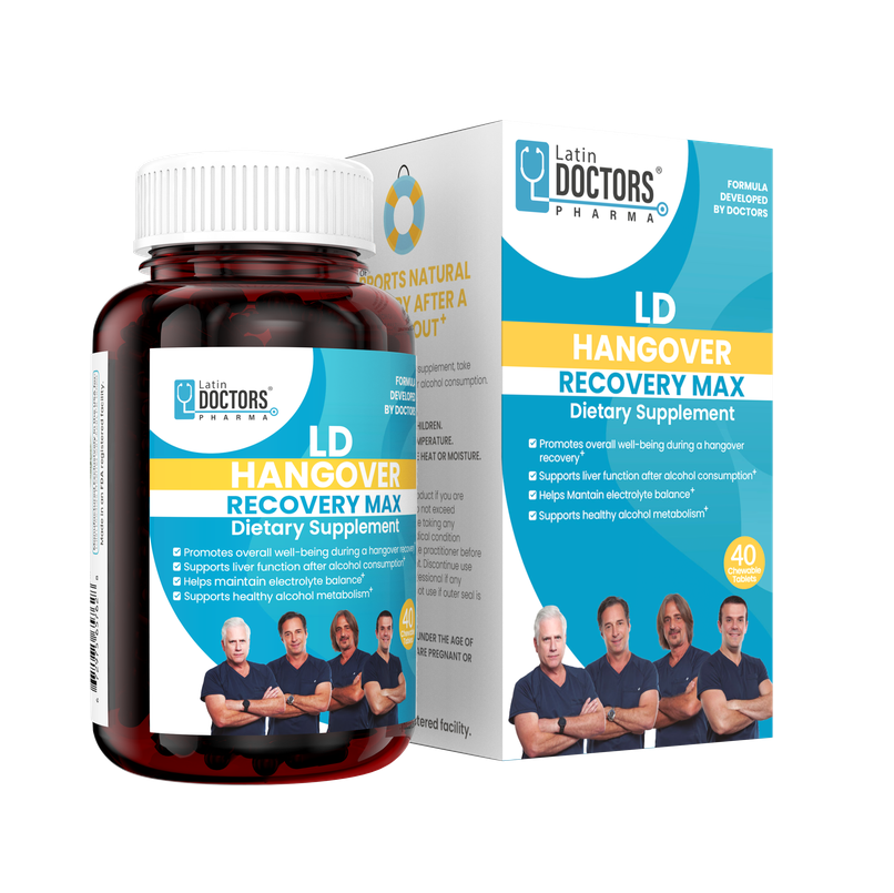 LD HANGOVER RECOVERY MAX – Latin Doctors