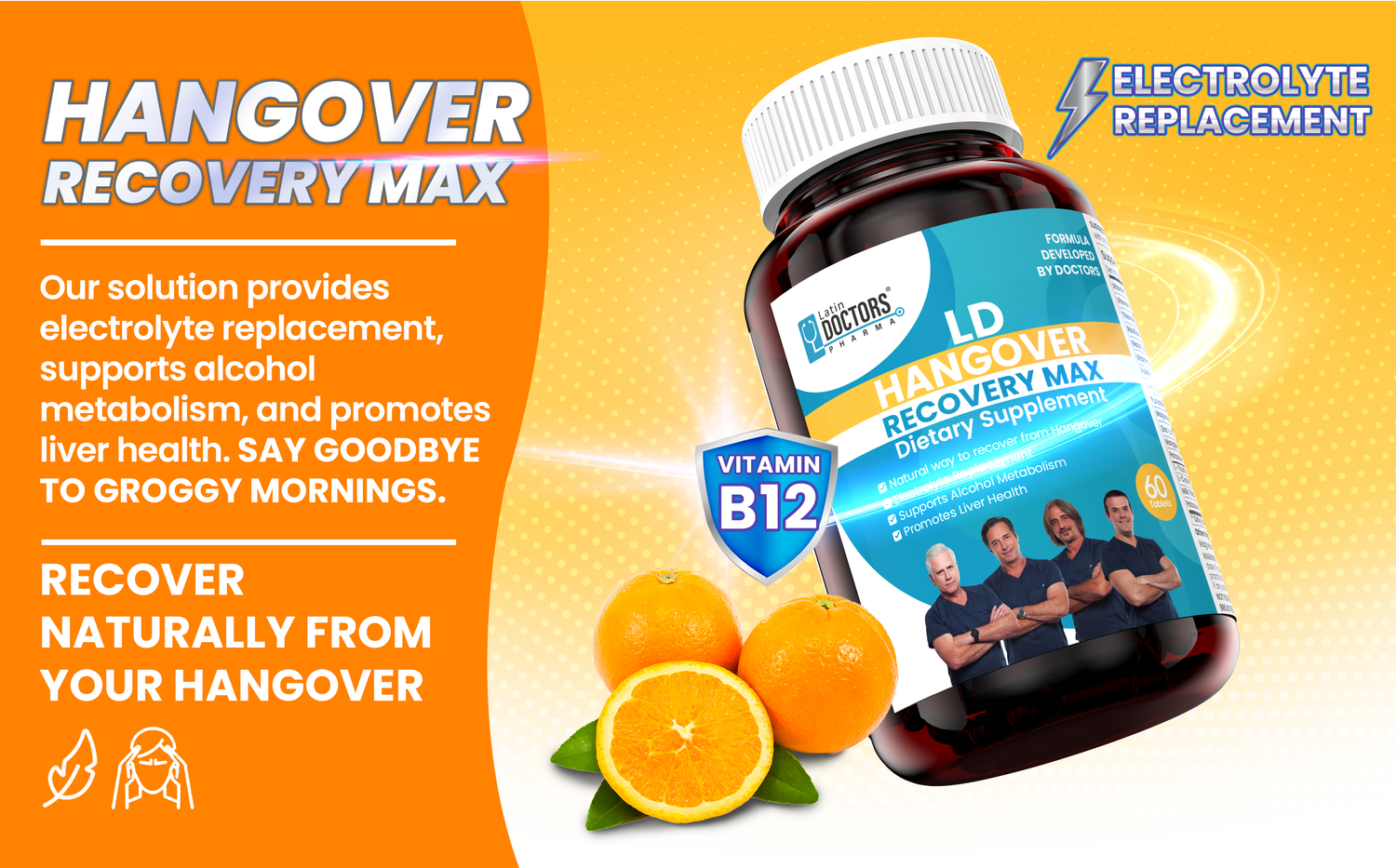 LD HANGOVER RECOVERY MAX – Latin Doctors